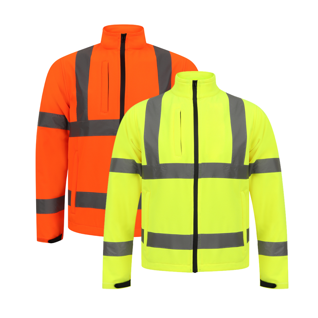 HIGH VISIBILITY SOFT SHELL JACKET – Kapton Work Wear